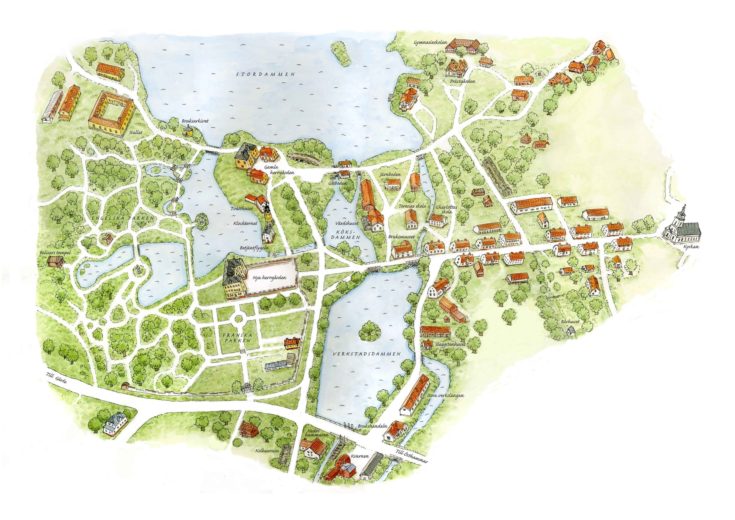 Sommar i Forsmark – Klockargården